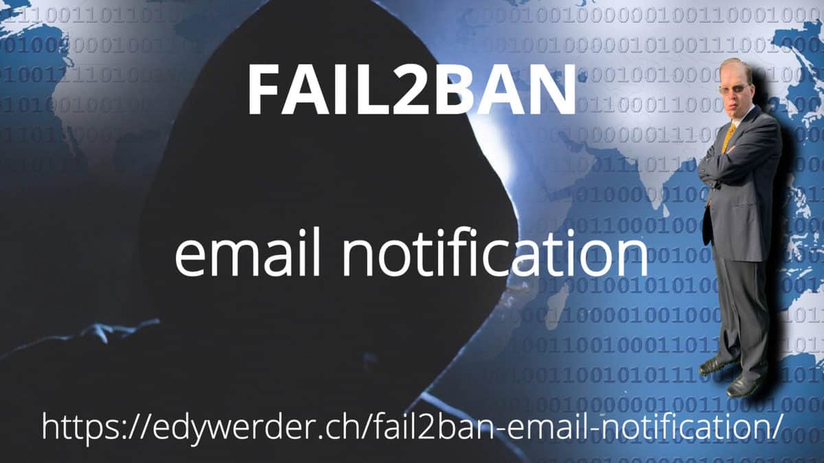 Fail2ban email notification - simple tool to alert you.