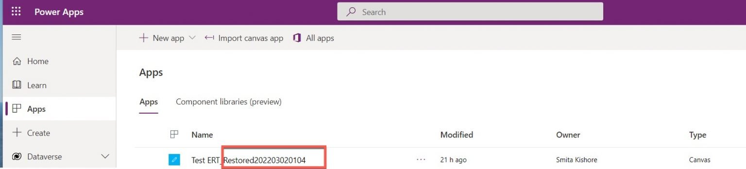 How to Recover a Deleted App in Microsoft Power Apps