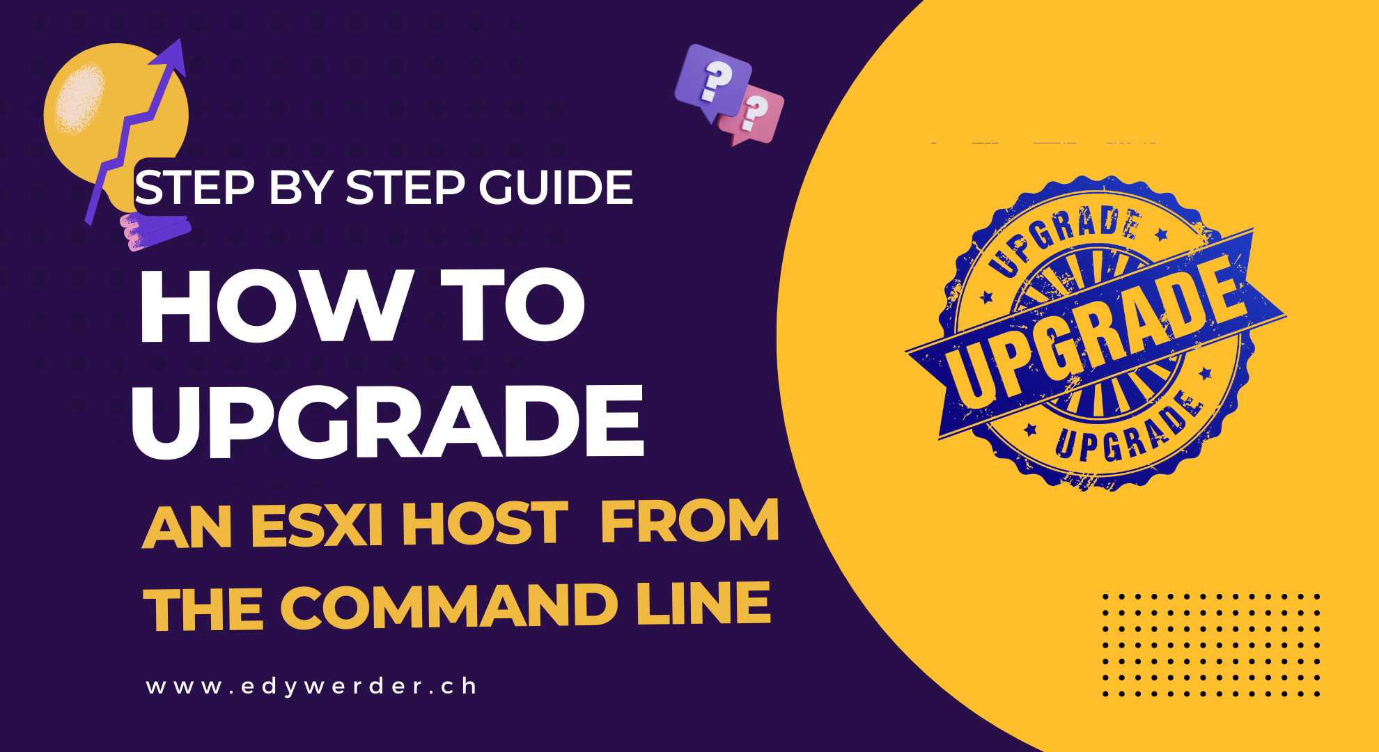 Best Way - How to Upgrade ESXi Host from the Command Line
