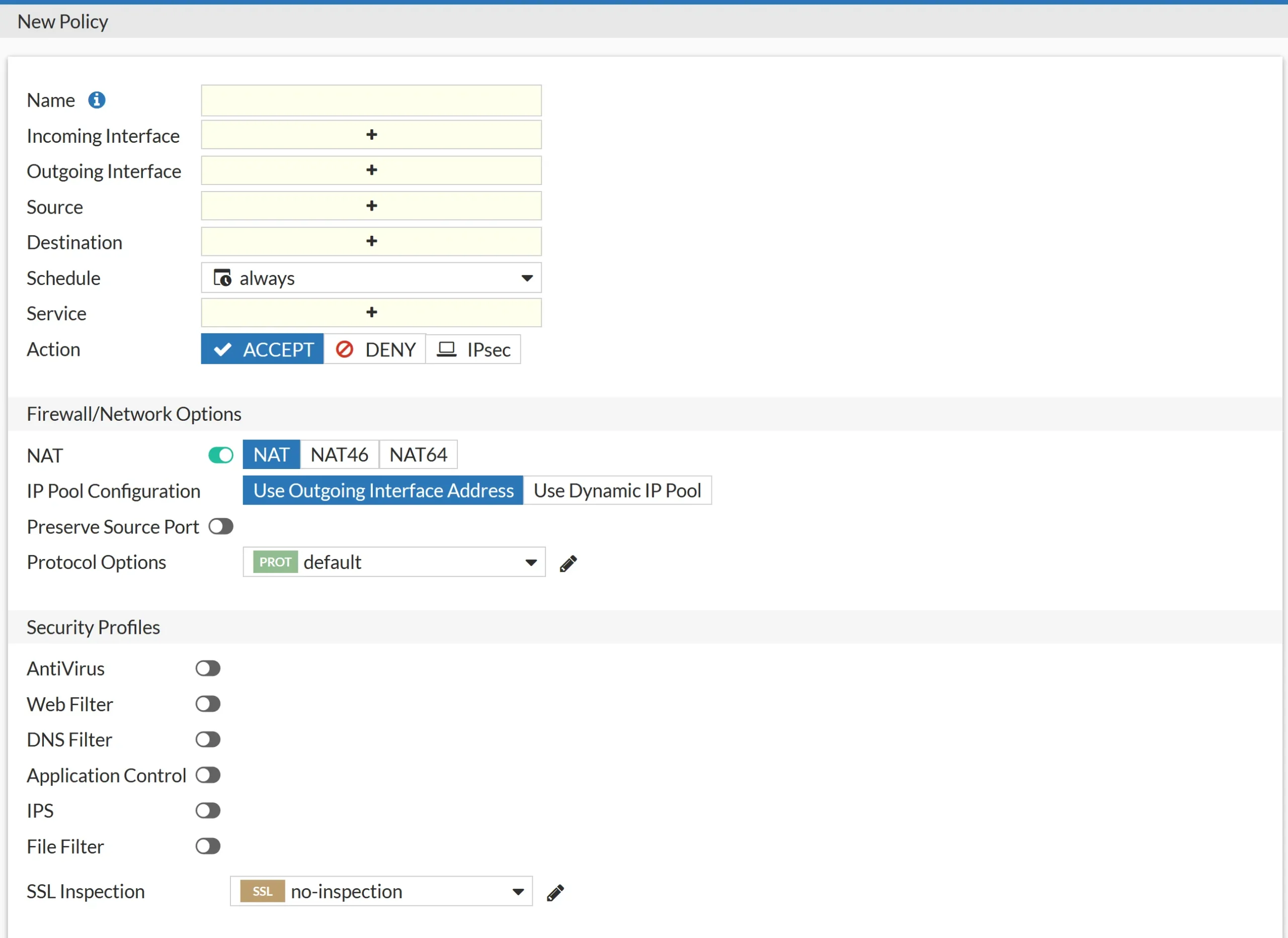 How to configure NAT on Fortigate firewall How to configure NAT on Fortigate firewall