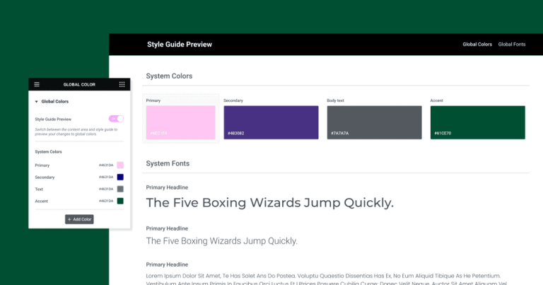 Elementor current version 3.27 - Explore all the new features