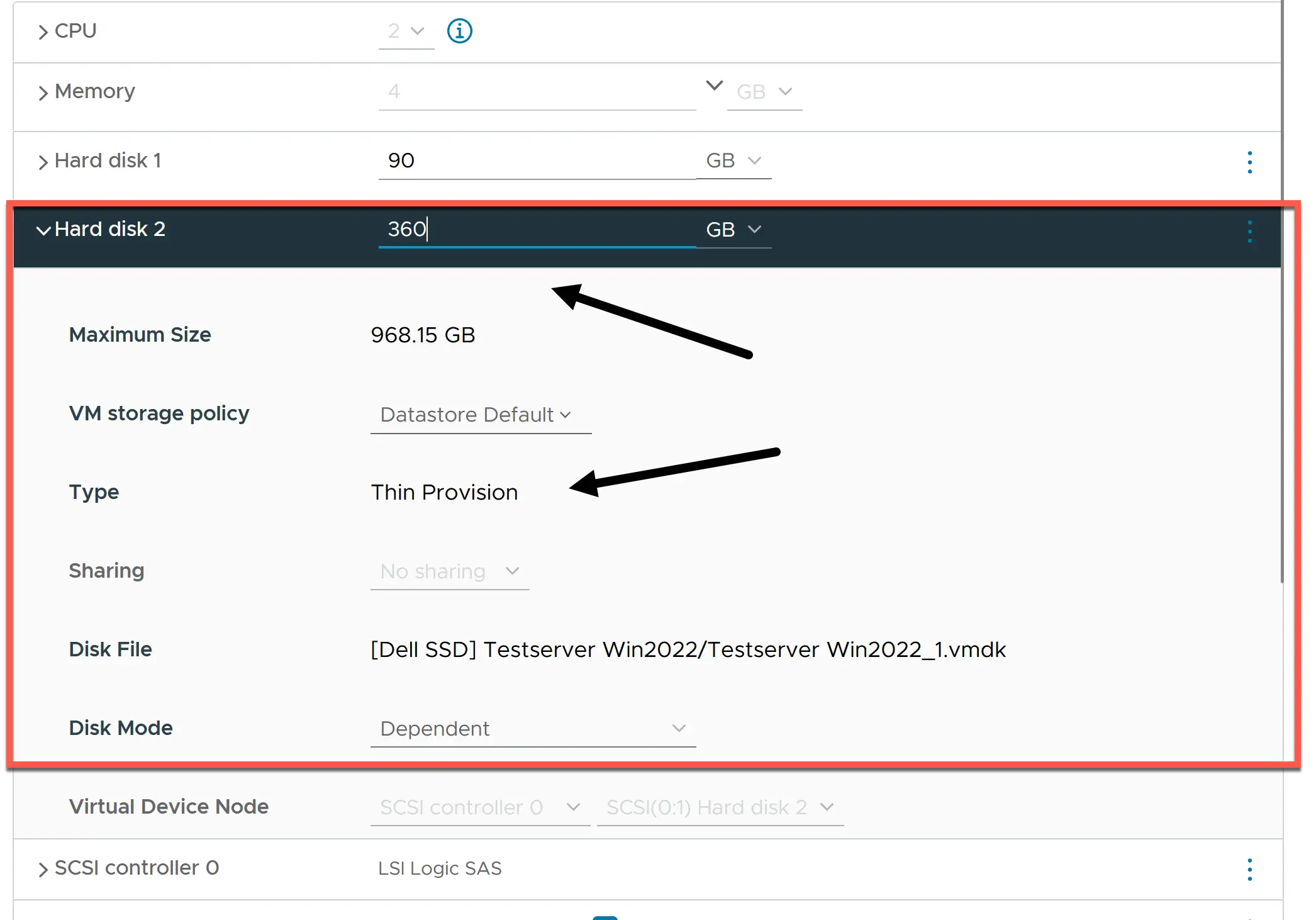 How to Easily increase VMware Disk Size